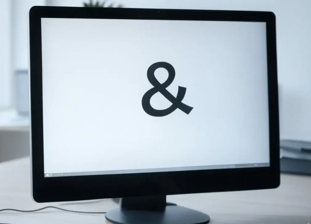 Cómo escribir el símbolo ampersand (&) - Achotech.com