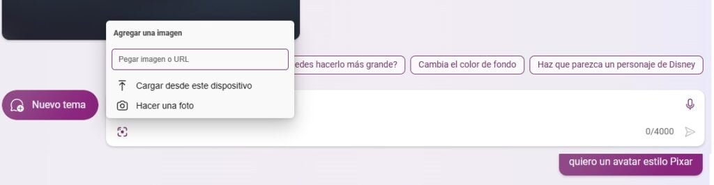 Tutorial: Como generar un avatar estilo Disney Pixar con IA usando Bing ...
