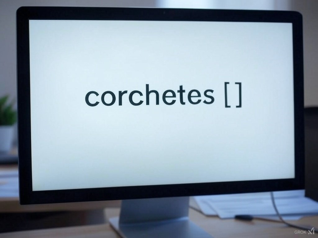 Cómo escribir corchetes [ ] en Windows, Mac y móviles - Achotech.com