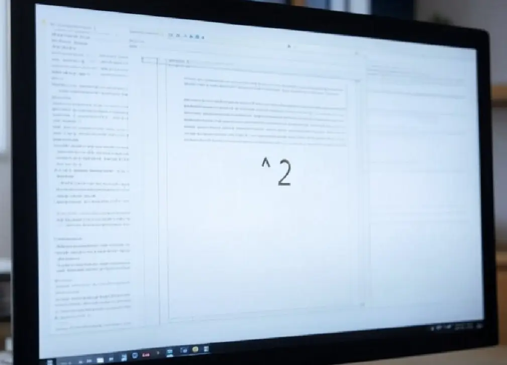 Cómo escribir el exponente al cuadrado (²) con el teclado - Achotech.com