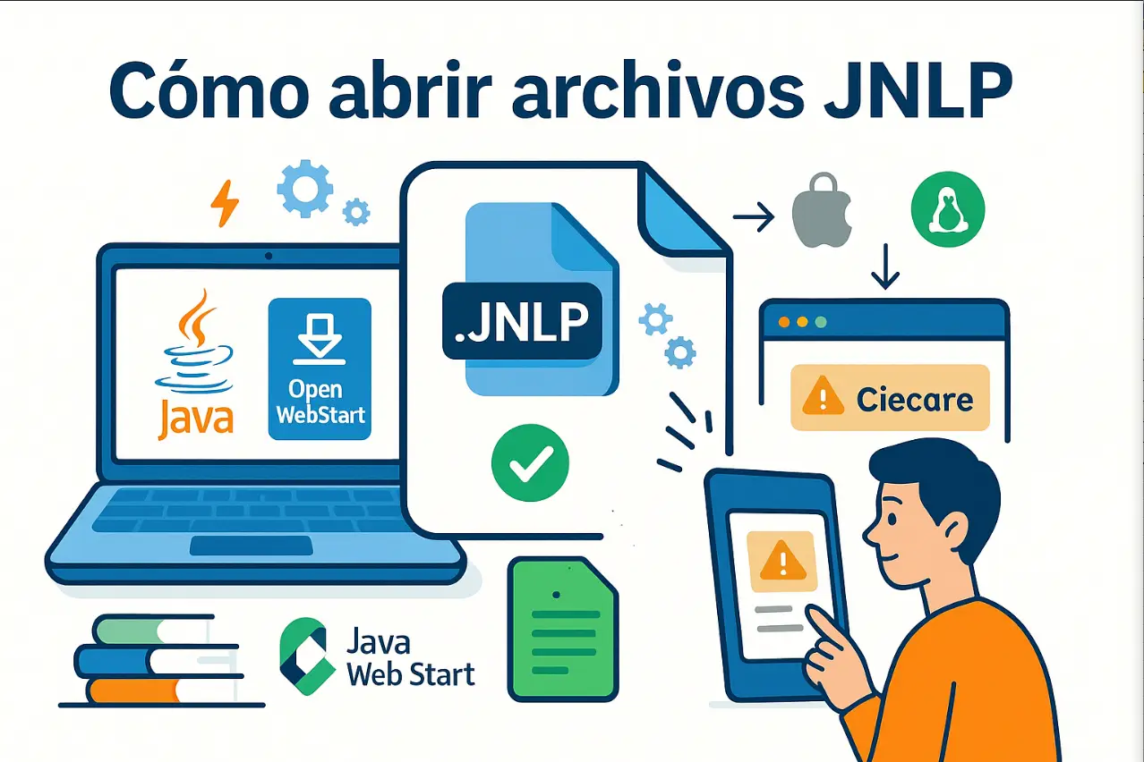 Cómo abrir archivos JNLP en Windows, Mac y Linux - Achotech.com