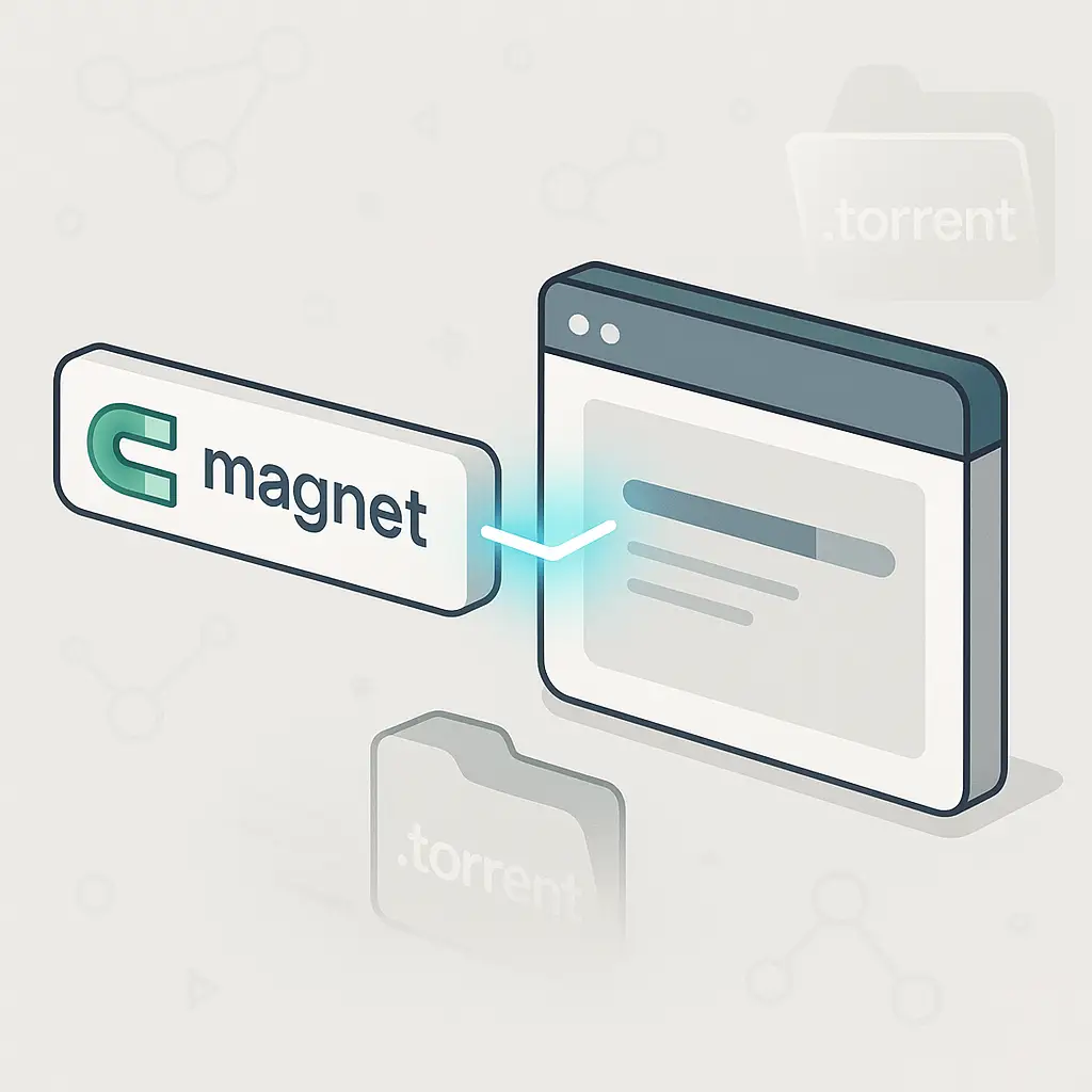 Qué es un magnet link y por qué sustituye al archivo .torrent ...