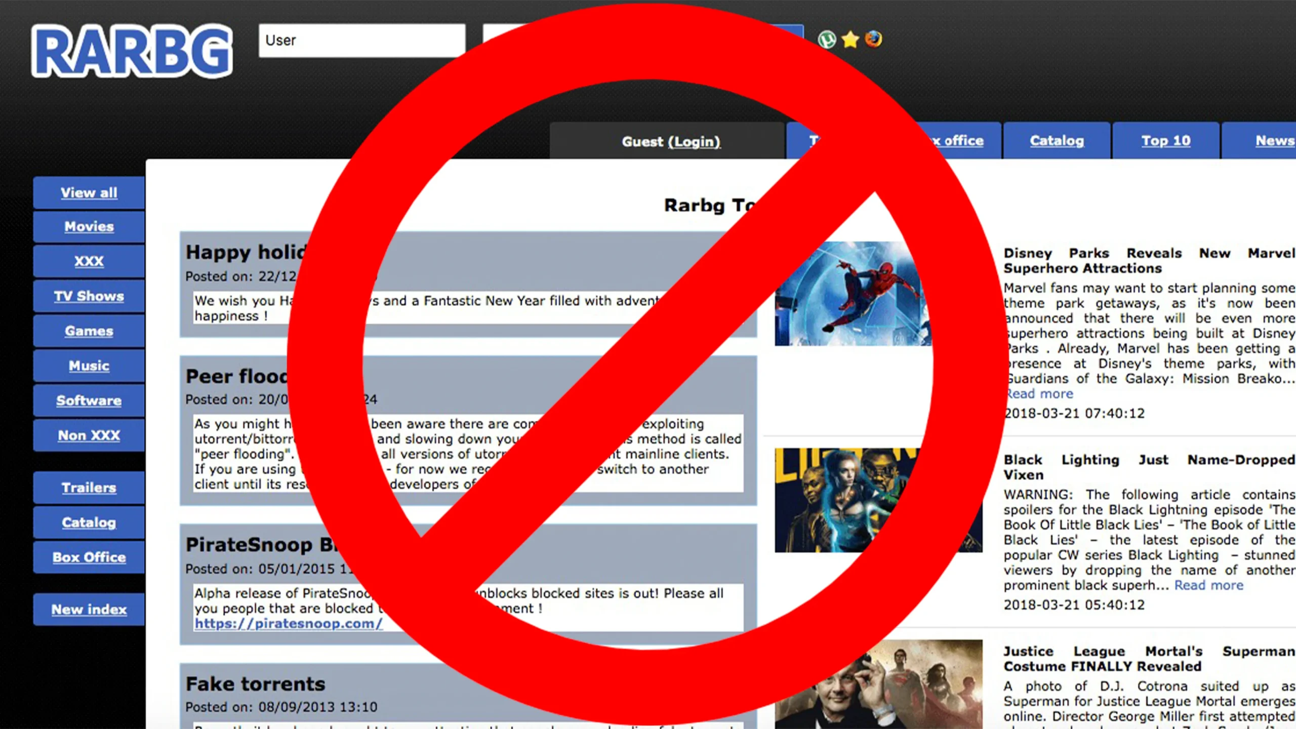 RARBG cierra tras 15 años de ofrecer torrents sus usuarios - Achotech.com