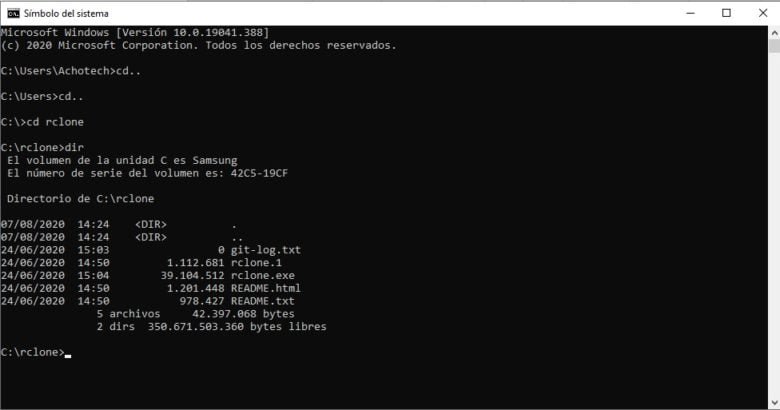 Tutorial Completo: Cómo Instalar y Configurar Rclone en Windows 10 ...