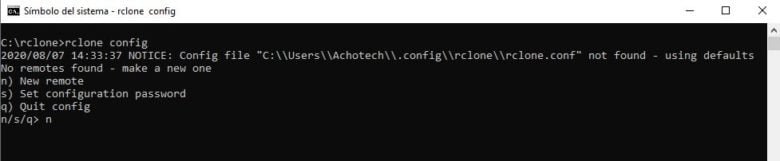 Tutorial Completo: Cómo Instalar y Configurar Rclone en Windows 10 ...