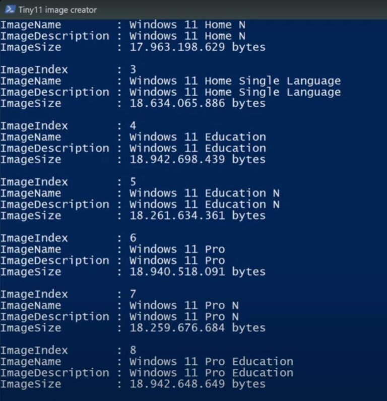 Tiny11 Builder: Aprende a crear tu versión ligera de Windows 11 ...