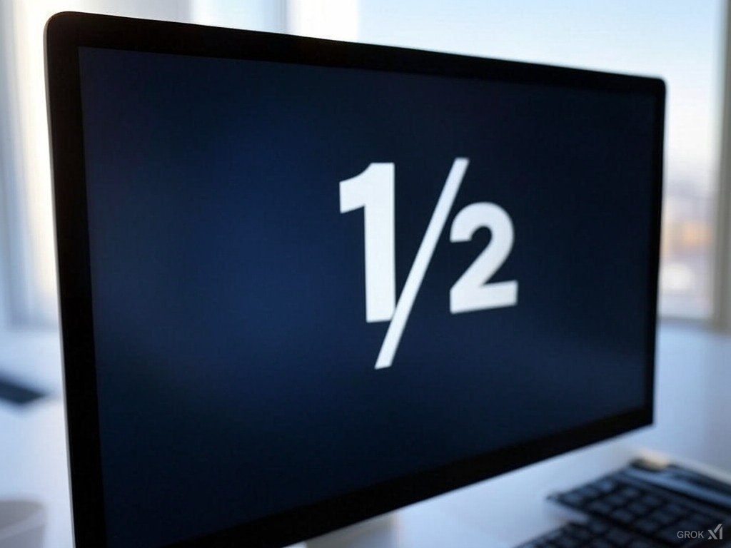 Cómo escribir el signo de fracción ½ con el teclado - Achotech.com